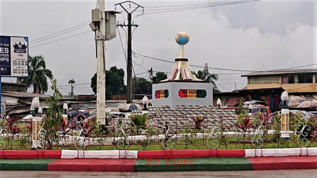 Conakry : L’embellissement des ronds-points réjouit les passants